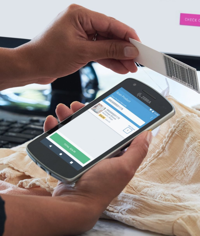 ZEBRA 美国斑马EC50/EC55 企业数据终端手机式全网通PDA采集器