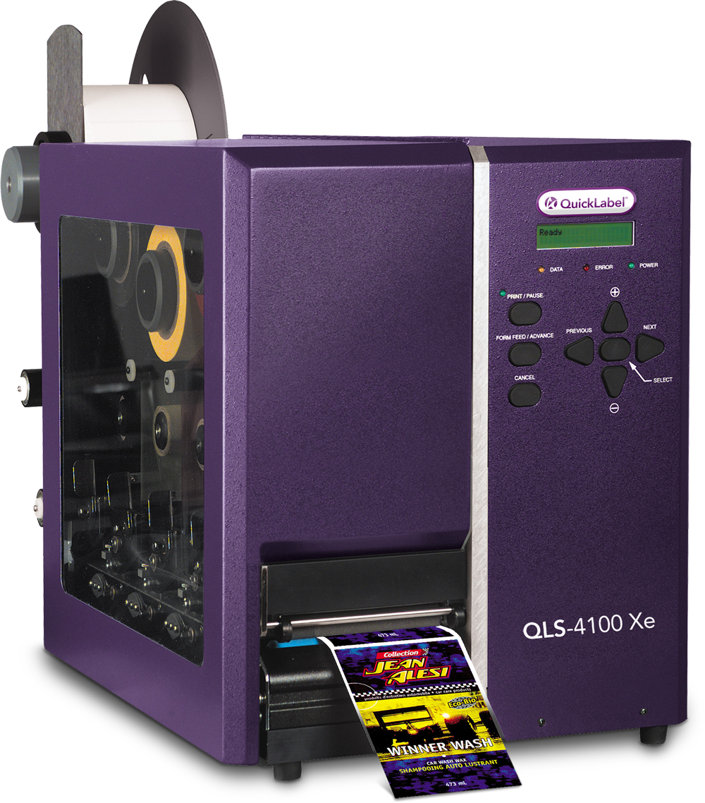 Quick Label QLS-4100 Xe 适用于系统集成的工业级彩色标签打印机-彩色标签打印机上海普识科技